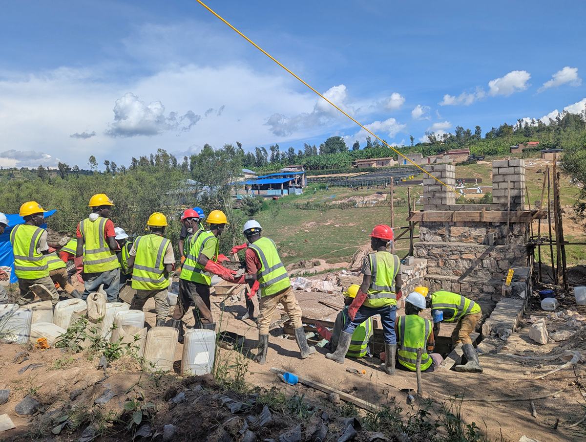 2025 Bridges to Prosperity: Karuruma Trail Bridge | Thornton Tomasetti
